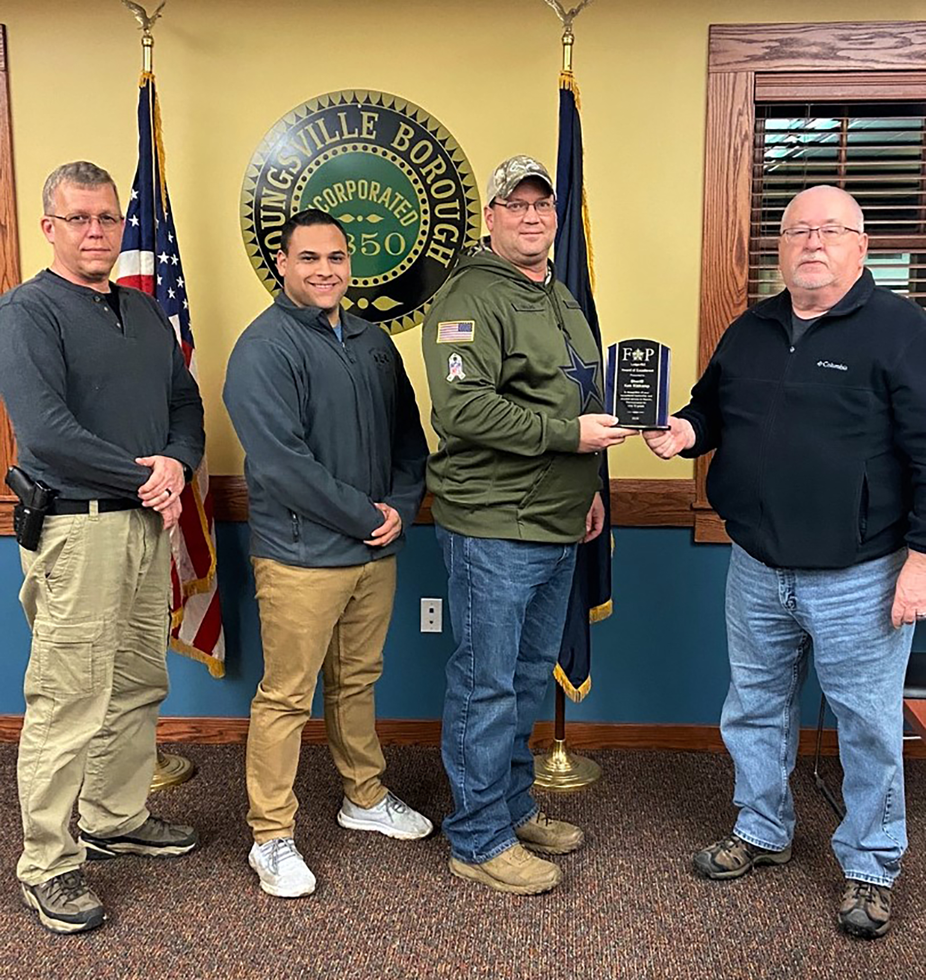 Retired sheriff recognized | News, Sports, Jobs - Times Observer